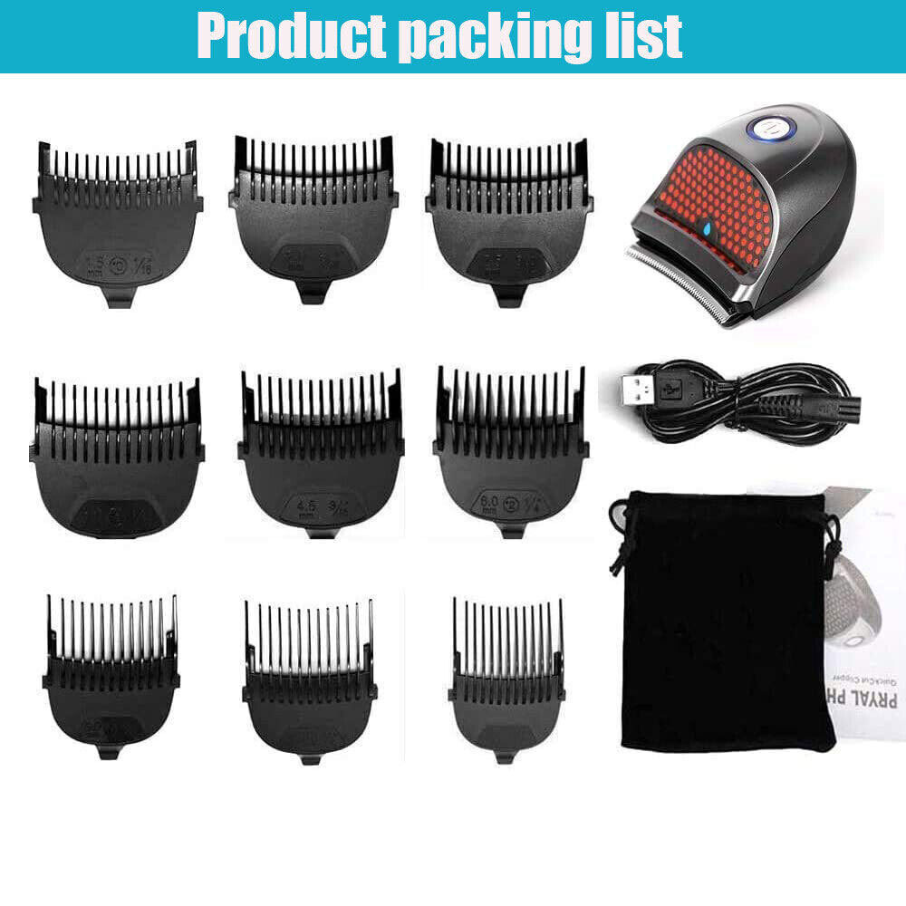 Professional Mens Hair Clippers , self cut Cordless Electric Hair ...