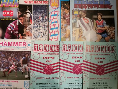 West Ham Home Programmes | eBay UK