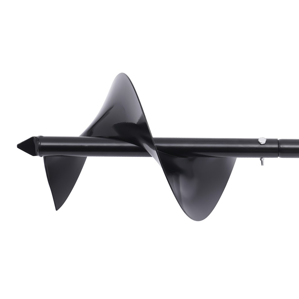 7" Manual Fence Post Hole Auger Hand Drill Earth Auger Post Hole Digger ...