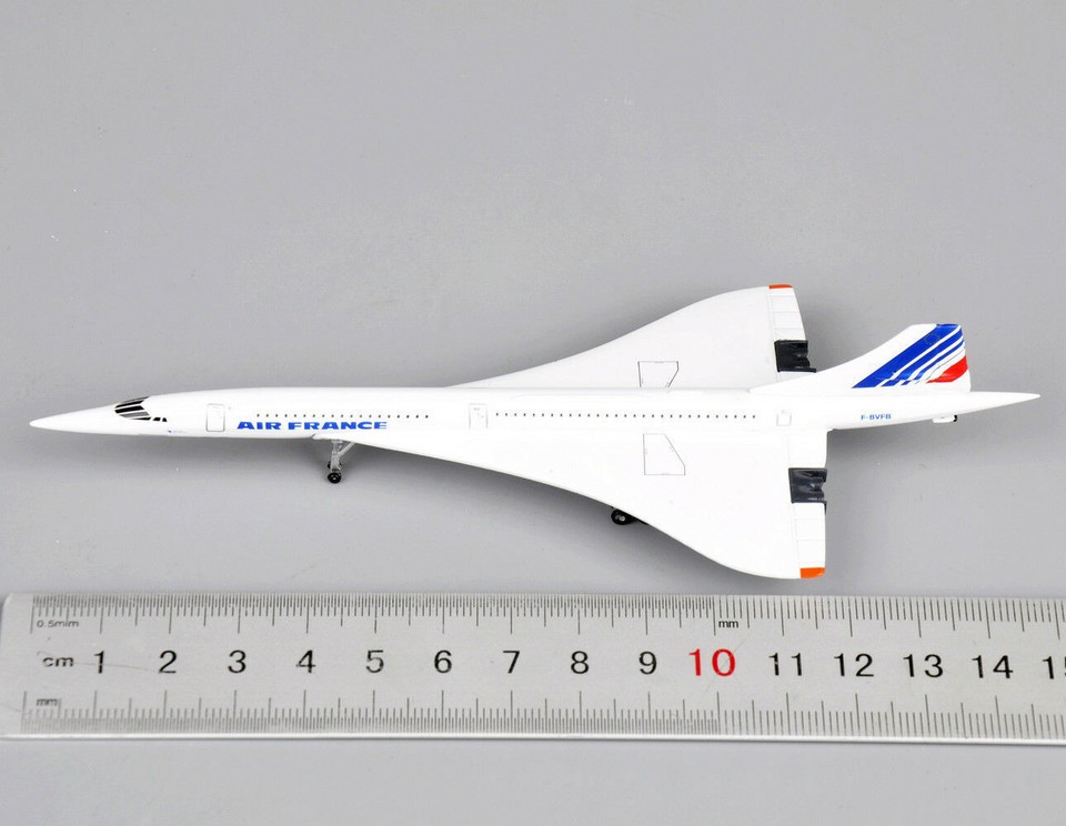 1/400 Scale Air France Concorde Plane Model Toy Diecast 1976-2003 ...