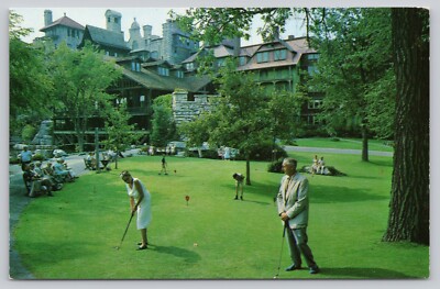 Postcard Mohonk Lake New York Mountain House and Golf Course | eBay