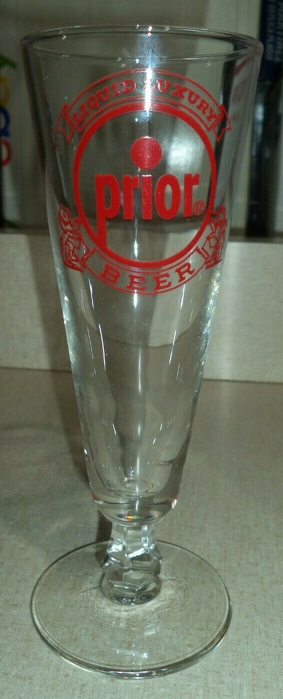 Liquid Luxury Prior Beer Vintage Glass | eBay