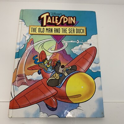 Disney's Talespin The Old Man Sea Duck 1991 Mallard Press 90's Cartoon ...
