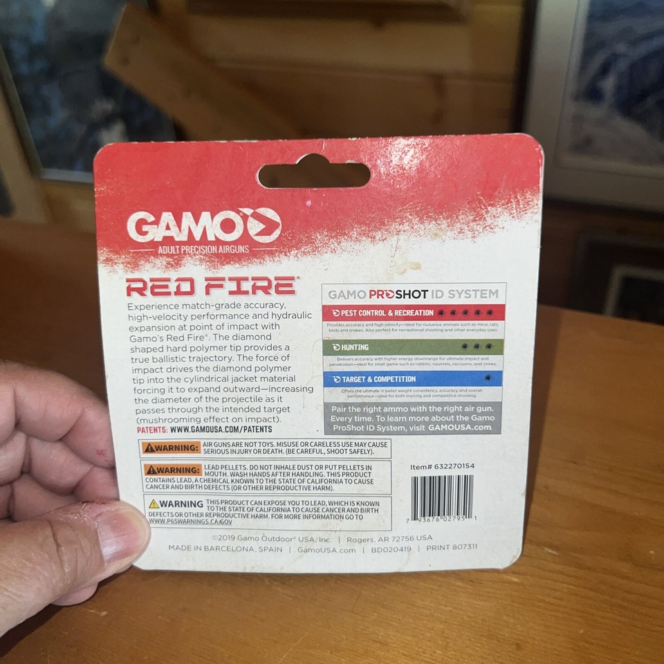 GAMO Red Fire High Velocity EXTREME Accuracy Hunting Pellet .177 ...