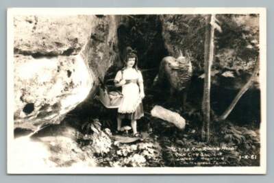 Little Red Riding Hood~Lookout Mountain TN Chattanooga RPPC Cline ...