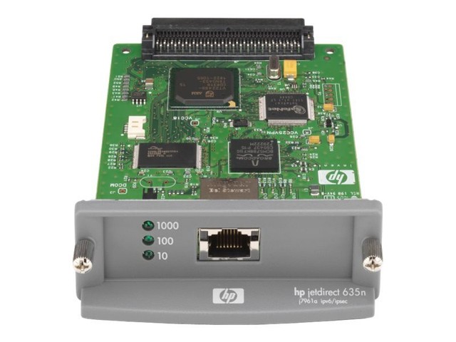 HP J7961 JetDirect 635n Gigabit Print Server With Ipv6 and IPSec ...