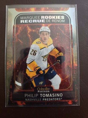 2021-22 Philip Tomasino Hot Magma /499 Marquee Rookies O-Pee-Chee ...