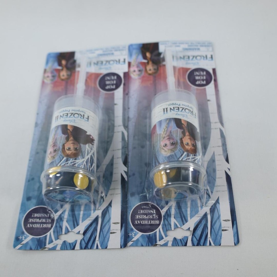 2 Frozen II 2 Birthday Confetti Surprise Popper With Birthday Surprise ...