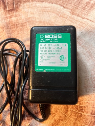 boss ac power supply BRA-120 12v | eBay