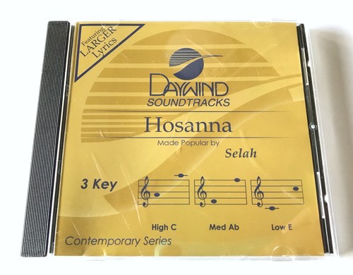 Daywind - Selah - Hosanna - accompaniment track christian cd - new ...