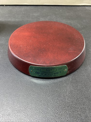 Emmett Kelly Seaman 1st Class Saluting Veterans 50 Anniversary End WWII ...