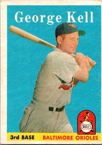 1958 Topps #40 George Kell baseball card 11M | eBay