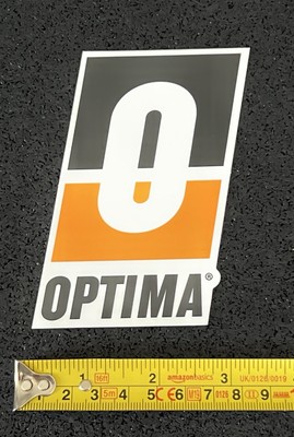 OPTIMA BATTERY Decal Sticker racing offroad overland drags hotrods ...