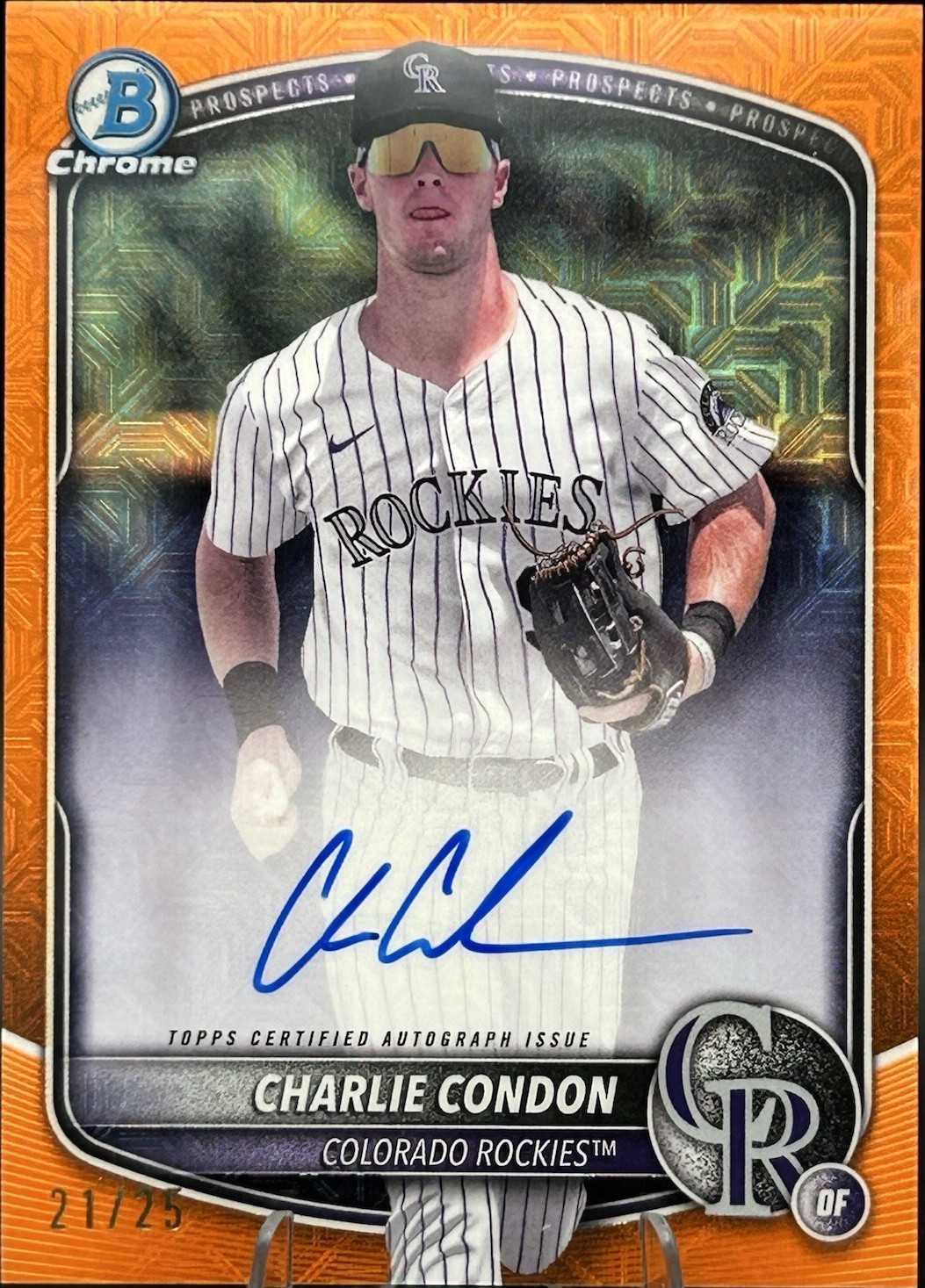 2025 Bowman - Chrome Prospect Mega Box Autographs Charlie Condon #BMA ...