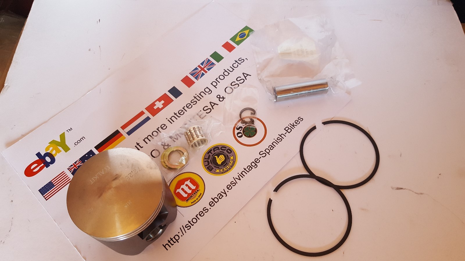 MONTESA ENDURO 250 H6 PISTON KIT MONTESA ENDURO 250 NEW PISTON KIT | eBay