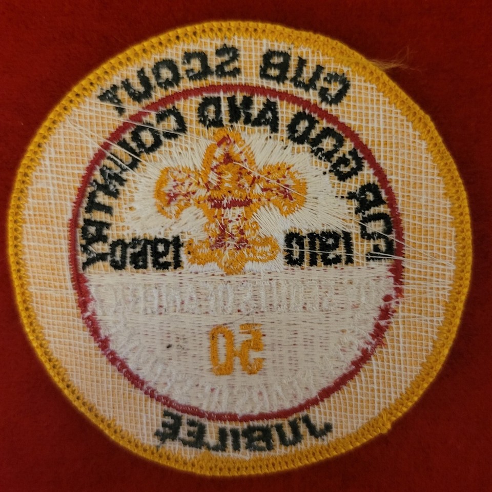 1910-1960 Cub Scout Jubilee 50 Years of Service BSA boy scout patch | eBay