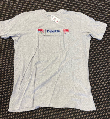 Commemorative Tee -- Deloitte and US Olympics and Paralympics ...