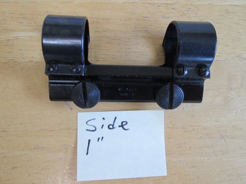 Weaver Side Scope Mount 1 Inch Scope | eBay