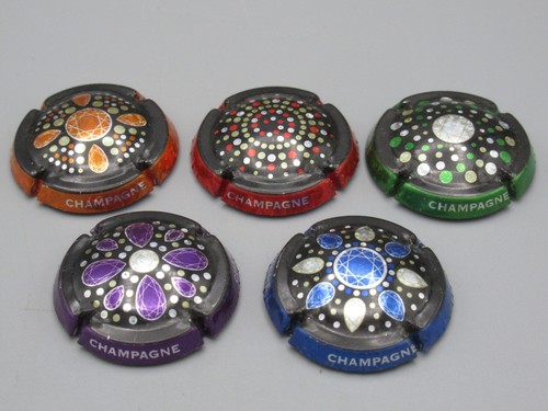 Champagne Collection Bijoux 5 pièces - Muselet | eBay