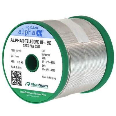 Alpha Telecore HF-850 Alufelgen Schnur Zinn 1mm Sacx Plus 0307 500g ...