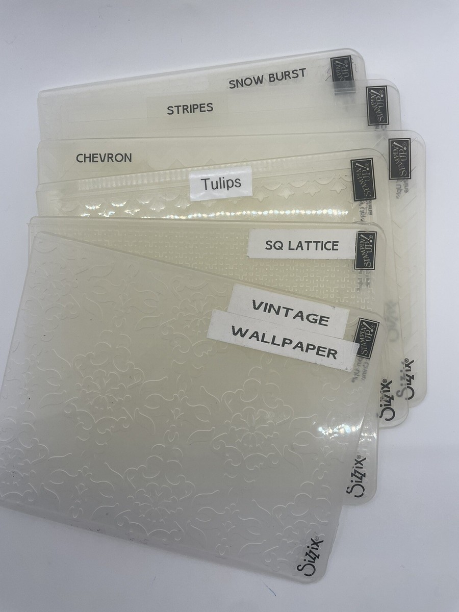 Lattice Embossing Folder Stampin Up LATTICE EMBOSSING FOLDER