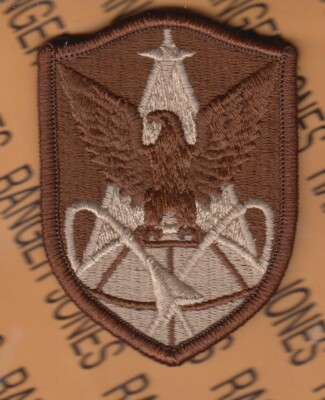 USA 1st Space Brigade 3.25" Desert DCU uniform patch m/e | eBay