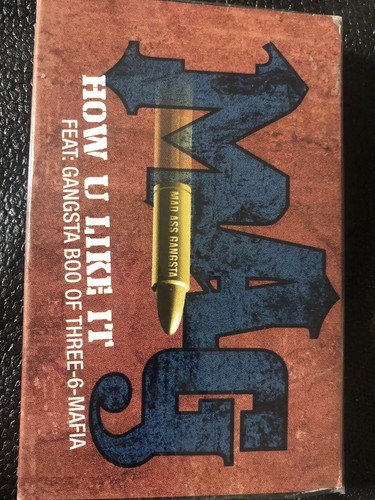 MAG How U Like It Promo 1998 Cassette Tape Gangsta Boo Three 6 Mafia ...