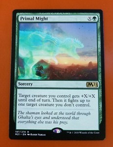 1x Primal Might | M21 Core Set 2021 | MTG Magic Cards | eBay