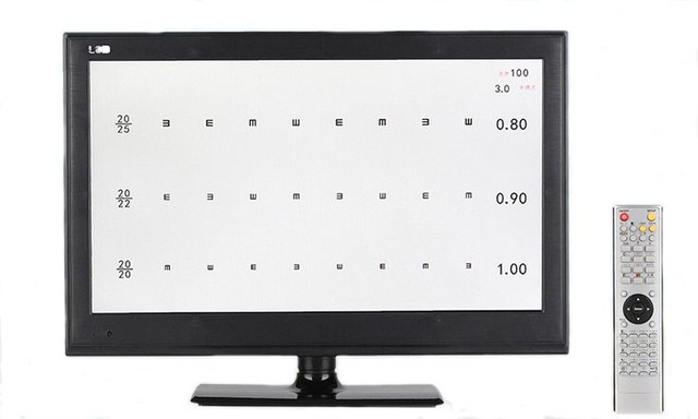 Multi-function 18.5" LED Display MICRO Chart Projector Eye chart 1m-6m ...