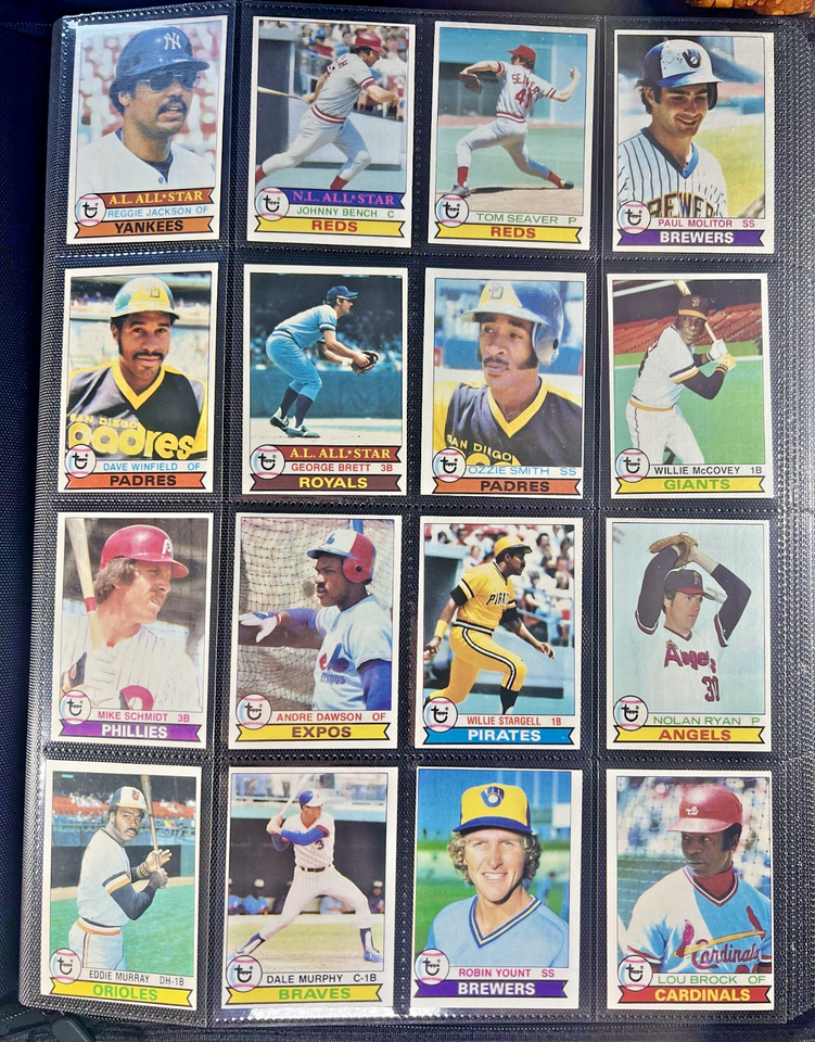 HUGE lot 1,000+ Vintage Baseball Card Collection Binder Tons Rookie Legends HOF | eBay