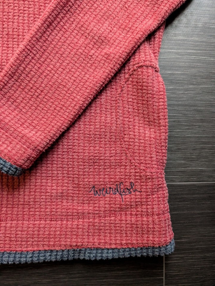 Women's Weird Fish Retro Eco 1/4 Zip Fleece Jumper Size UK 12 | eBay UK