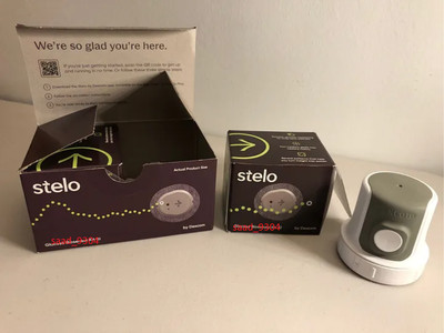 Stelo Glucose Biosensor Kit - 4 Continuous By Dexcom Diabetes New EXP ...