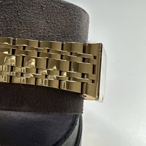 Bulova Futuro Diamond Women's Plated Steel Quartz Watch 97P140 *CHIPPED ...