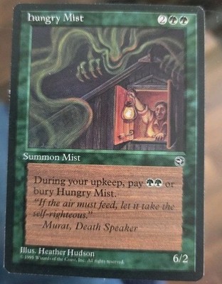 1995 Wizards Magic the Gathering Homelands #NNO - Hungry Mist Common ...