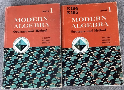 Modern algebra Structure and Method Book 1 Teacher Edition & Student ...