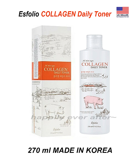 Esfolio Collagen Daily Toner All Skin Types 9.13oz / 270ml for sale ...