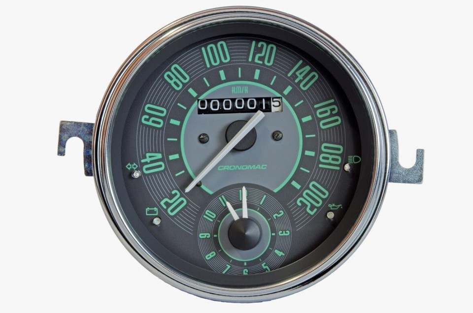 Speedometer Plus Cluster Panel Fuel Level Gauge VW Bug Beetle ...
