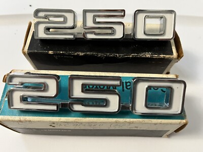 1969 Camaro Fender emblem 250 OEM (Rare) Vintage Chevy LS1 Made In The ...