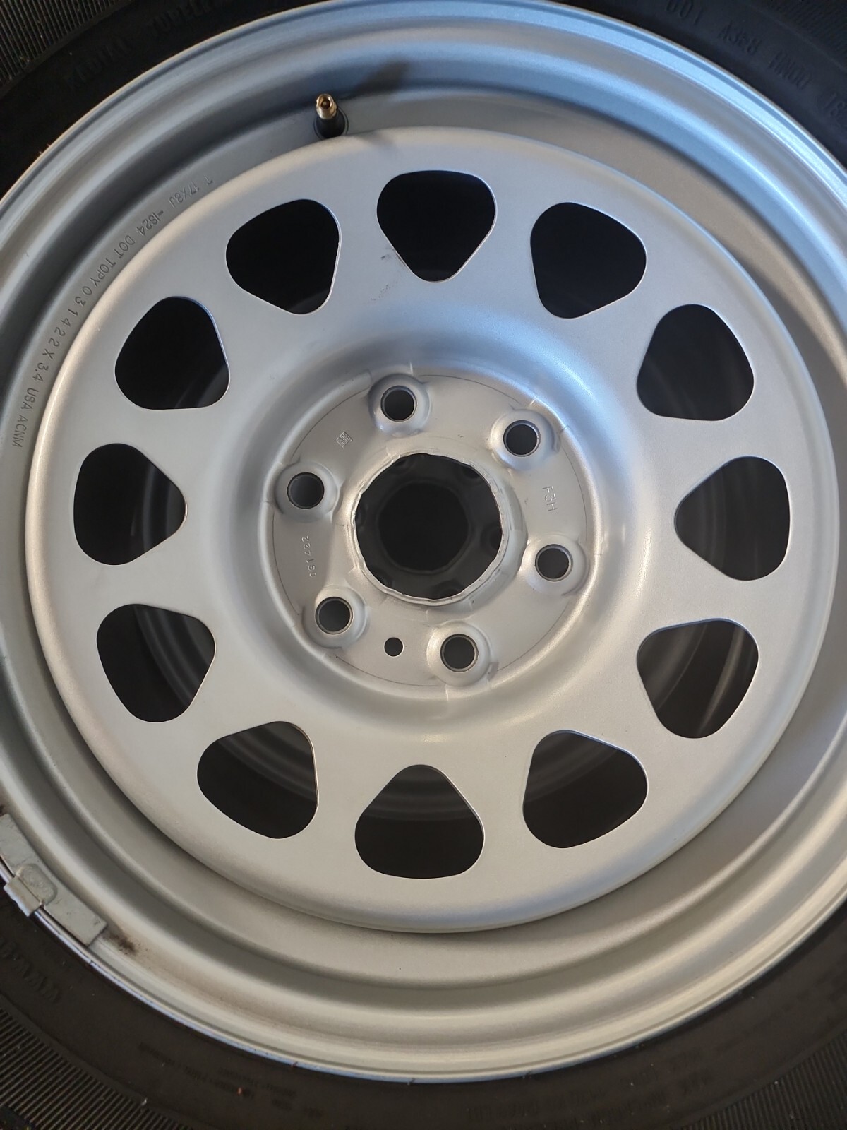 (1) 17" CHEVROLET GMC SILVERADO SIERRA 1500 STEEL WHEEL RIM FACTORY OEM ...