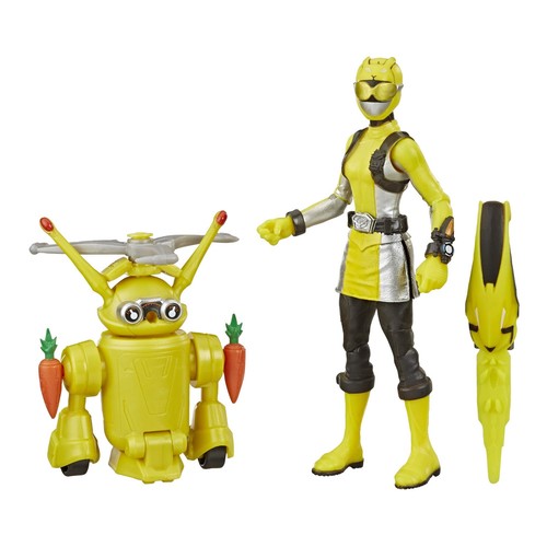 Power Rangers Beast Morphers Yellow Ranger and Morphin Jax Beast Bot 15 ...