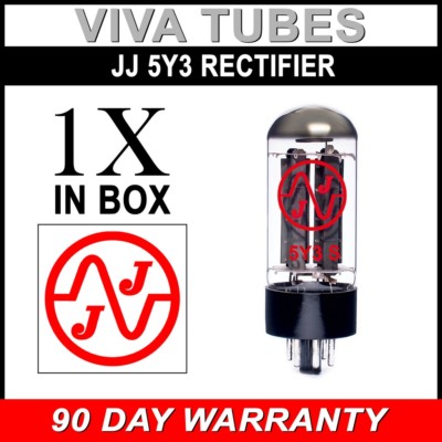Brand New JJ Electronic 5Y3 Rectifier Vacuum Tube 5Y3GT 5Y3S | eBay