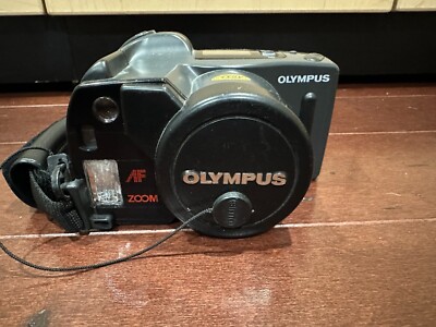 OLYMPUS INFINITY SUPERZOOM 300 35mm SLR FILM CAMERA TESTED WORKS ...