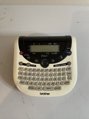 Brother P-Touch PT-1290 White 180x180 DPI QWERTY Keyboard Thermal Label ...