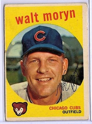 1959 Topps Baseball #488 Walt Moryn EX CUBS | eBay