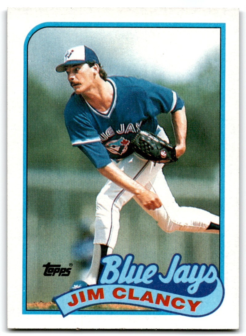 1989 Topps Jim Clancy Toronto Blue Jays #219 | eBay