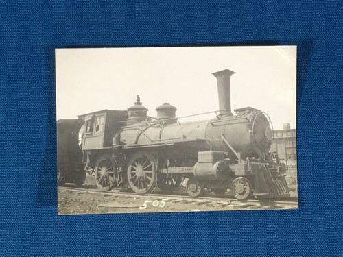 Chicago Milwaukee & St Paul Railroad Train Locomotive No. 505 Antique ...