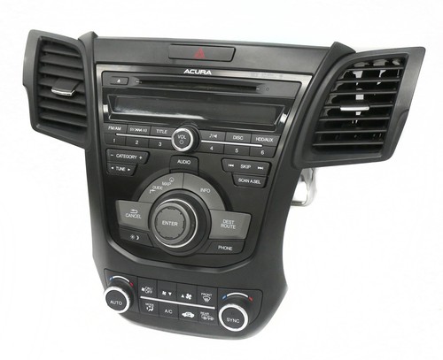 Acura 13-15 RDX AMFM Satellite Radio mp3 CD w Temp Controls ...