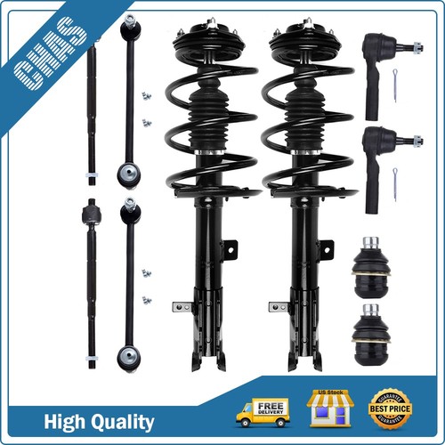 For Dodge Caliber 09 10 11 12 Front Strut Tie Rod Ball Joint Sway Bar ...