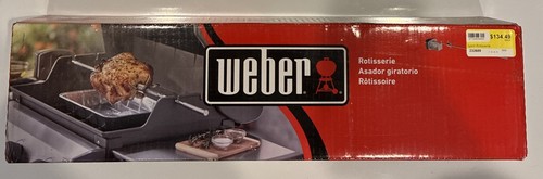 Weber Gas Grill Stainless Rotisserie Kit for SPIRIT II 200/300/500/700 ...