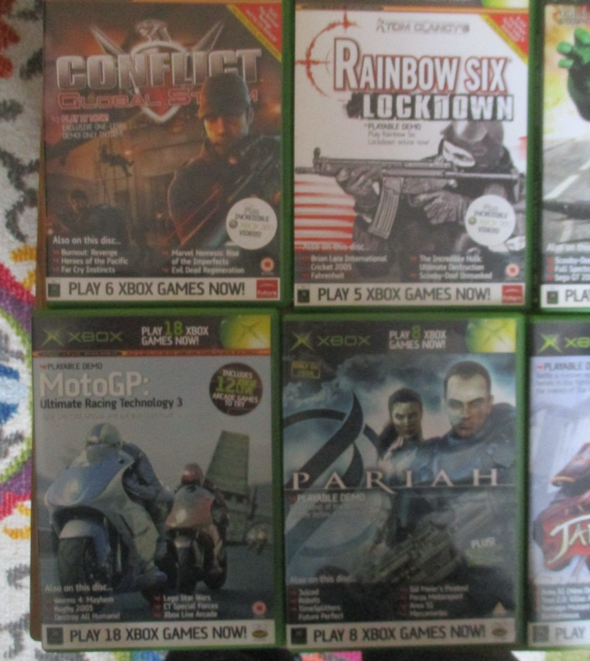 Collection of Official XBox Magazine Boxed Demo Discs x 16. | eBay UK